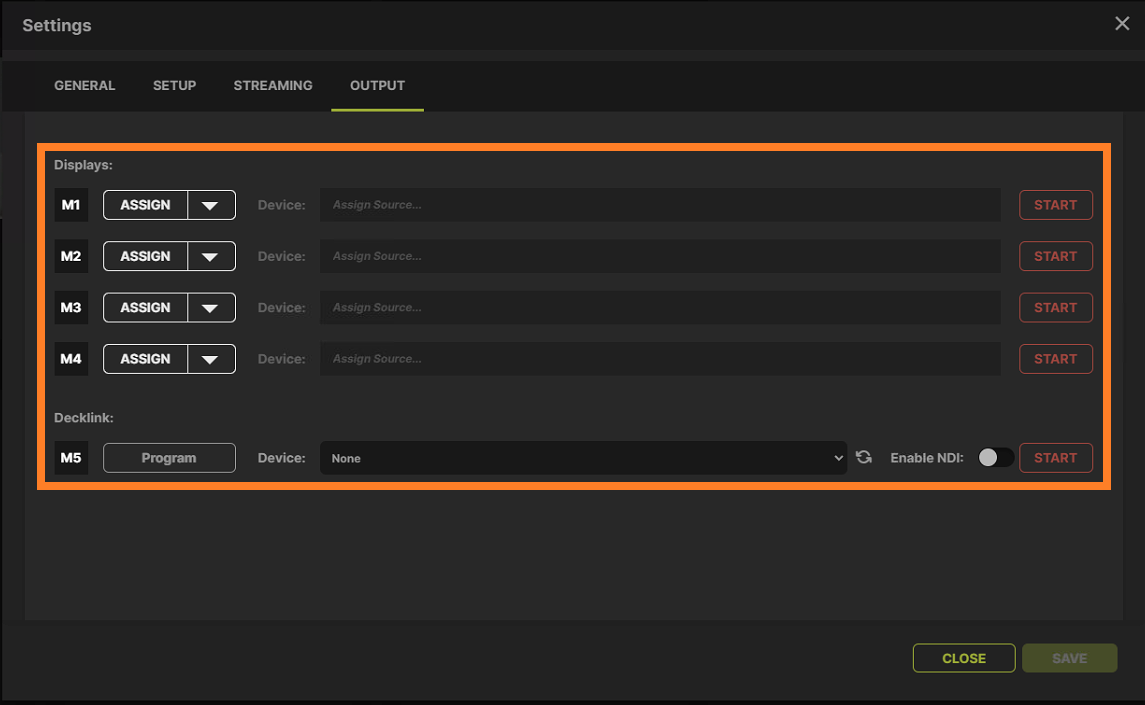 Output configurations – Quicklink Knowledge Base