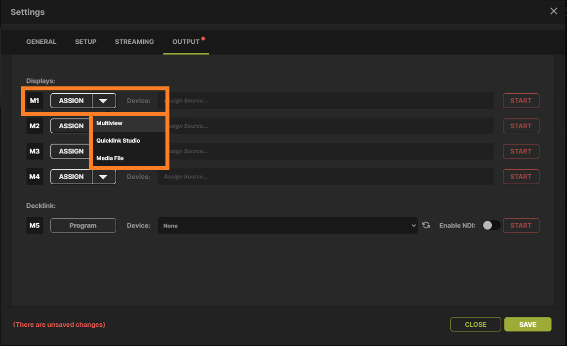 Setting up a confidence monitor – Quicklink Knowledge Base