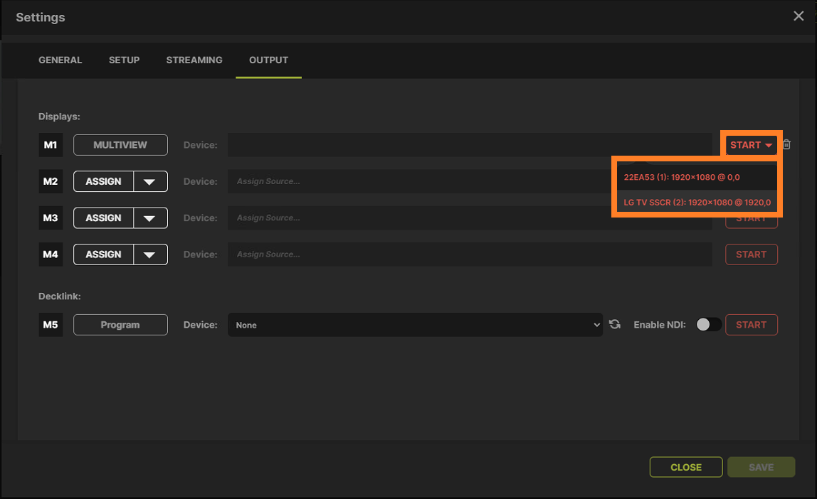 Setting up a confidence monitor – Quicklink Knowledge Base