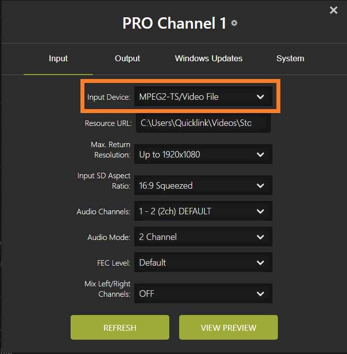 Multi-channel audio – Quicklink Knowledge Base