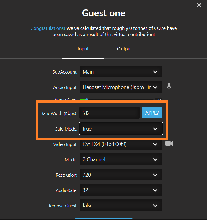 Using Safe Mode Andor A Bandwidth Cap For Contributors On Bad Networks