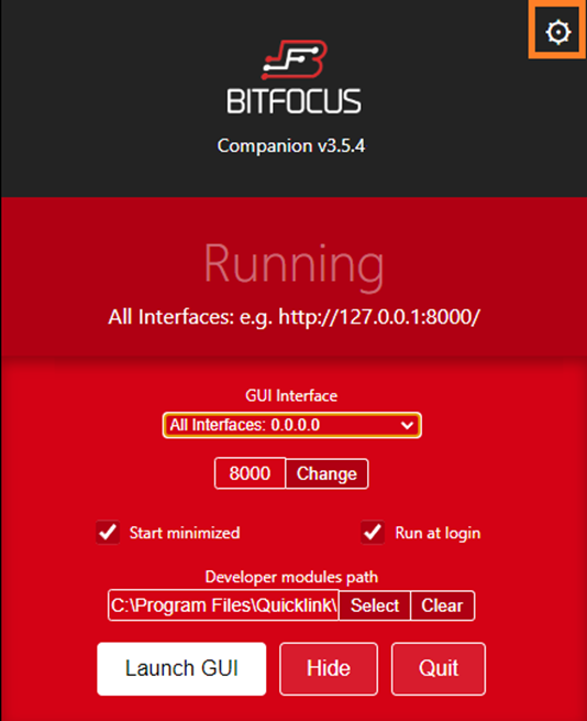 Bitfocus Companion User Instructions – Quicklink Knowledge Base
