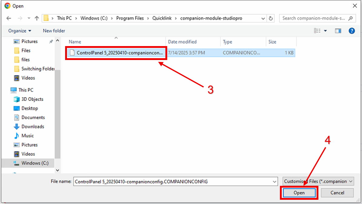 Bitfocus Companion User Instructions – Quicklink Knowledge Base