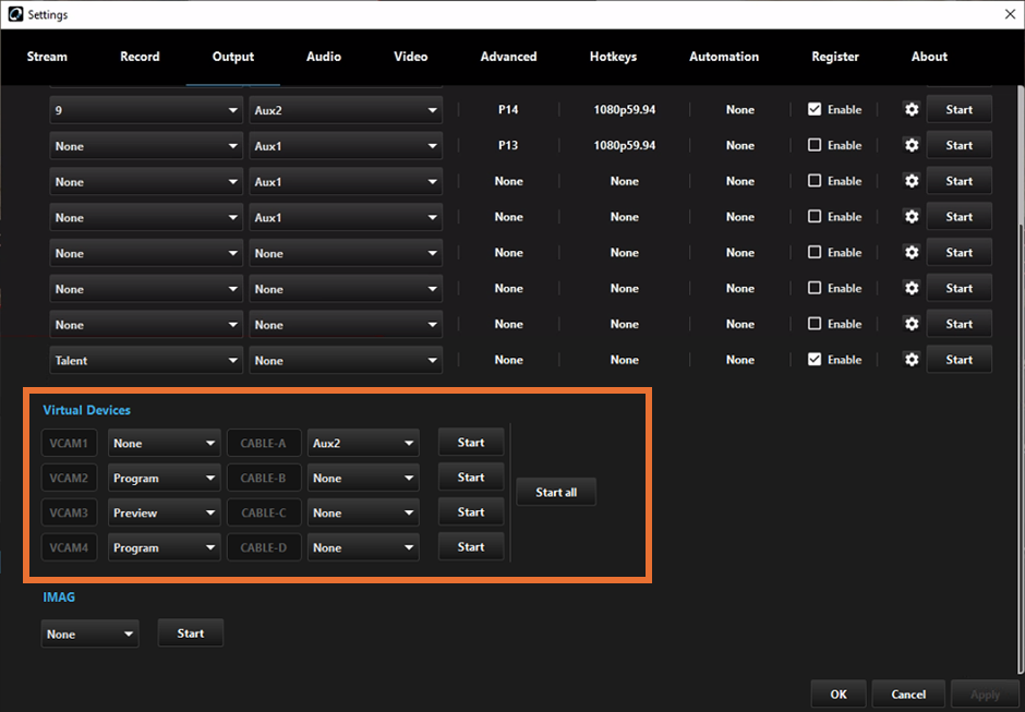 Configuring output formats – Quicklink Knowledge Base