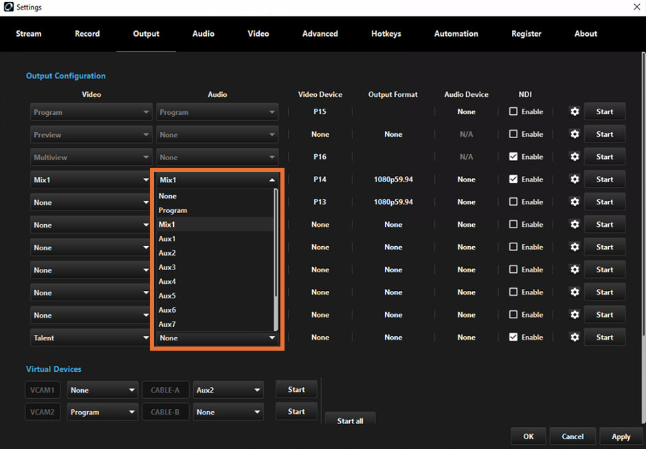 Setting up and using mixes – Quicklink Knowledge Base