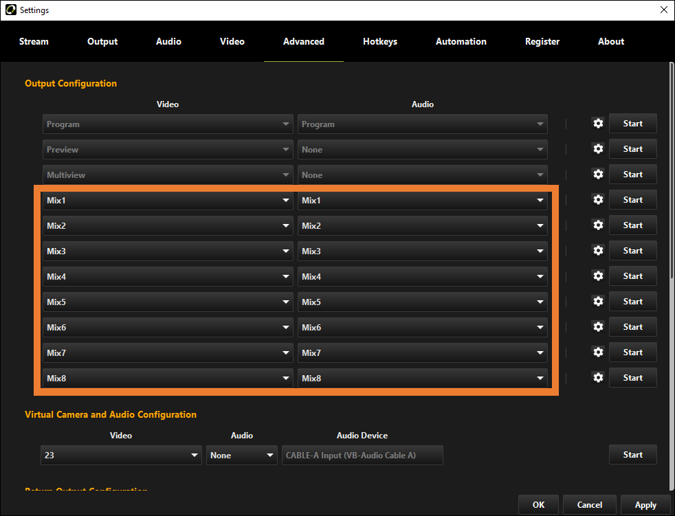 Setting up and using mixes – Quicklink Knowledge Base