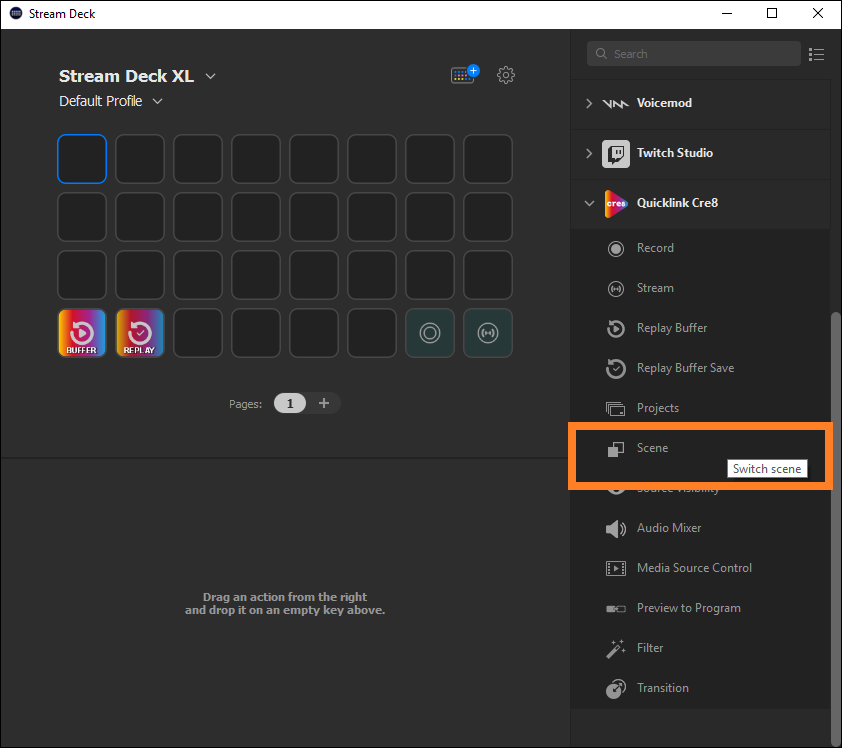 Using an Elgato Stream Deck to control QuickLink StudioPro – Quicklink Knowledge Base
